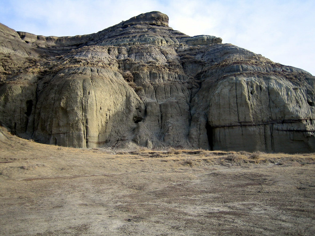 Take a Guided Tour of Castle Butte and Outlaw Caves in Saskatchewan