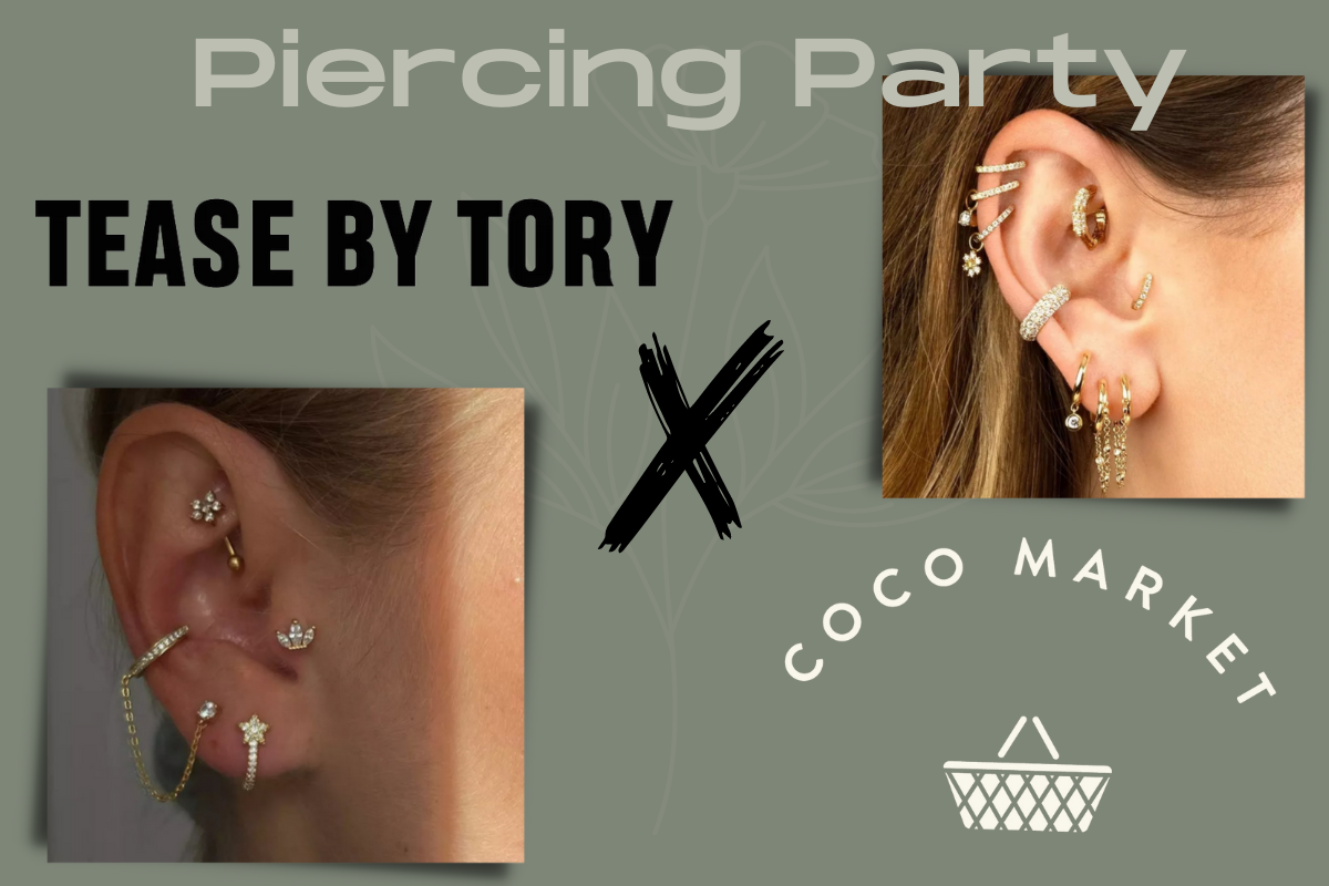 Piercing Party + Jewelry Shop Pop-Up!