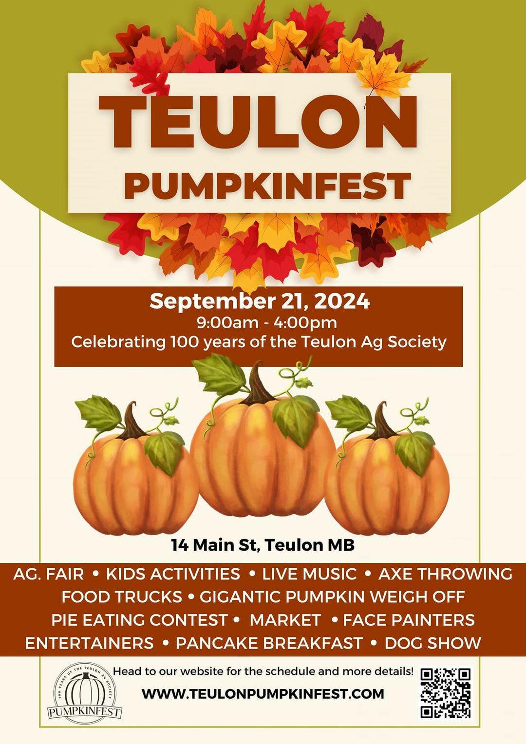 Festivities at Teulon Pumpkinfest’s Centenary Celebration – 2024