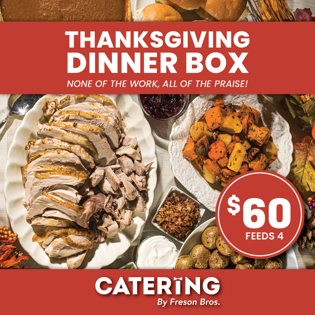 Thanksgiving Dinner Box from Catering by Freson Bros..