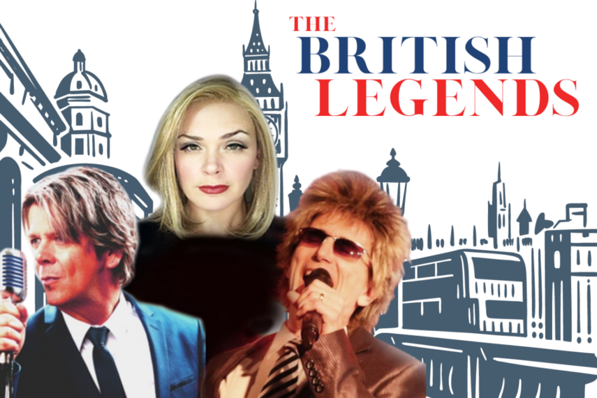 The British Legends – Tributes To Rod Stewart, David Bowie & Adele!