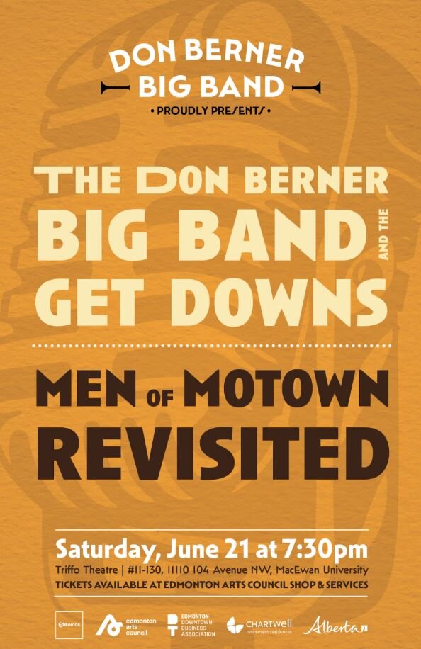 The Don Berner Big Band and the Get Downs: Men of Motown Revisited