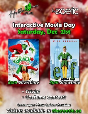 The Grinch X Elf – An Interactive Movie Day