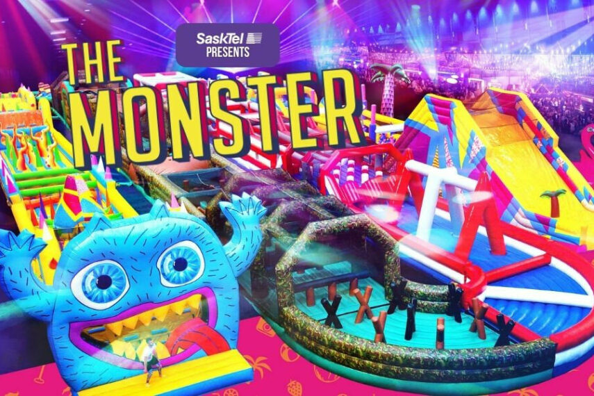 The Monster – The World’s Largest Inflatable Obstacle Course