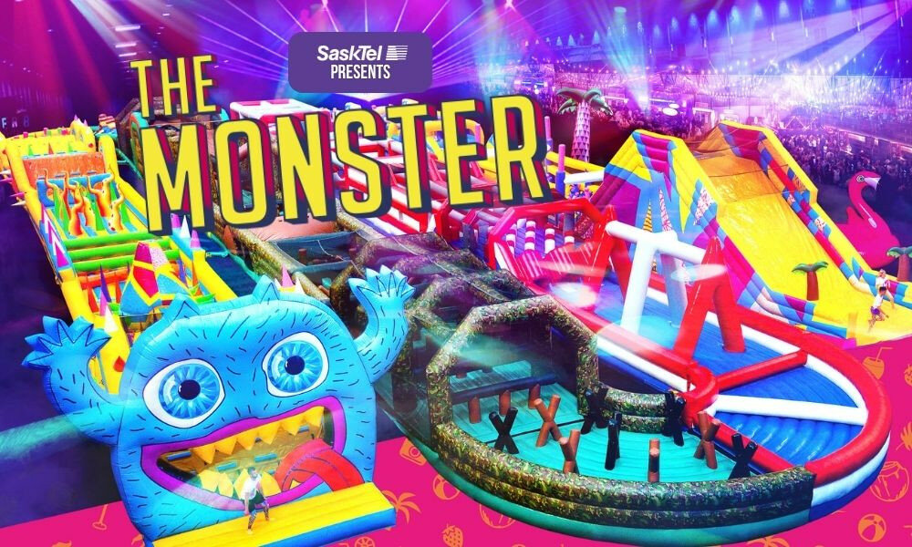 The Monster – The World’s Largest Inflatable Obstacle Course
