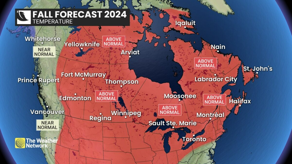 Weather Network’s 2024 Fall Forecast: What to Expect This Season in Canada