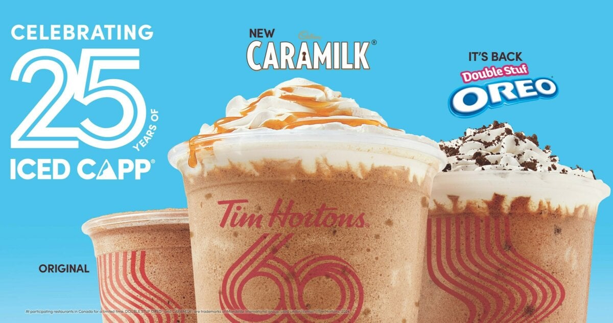 Tim Hortons Unveils New Iced Capp And Cold Drinks Menu For Spring And