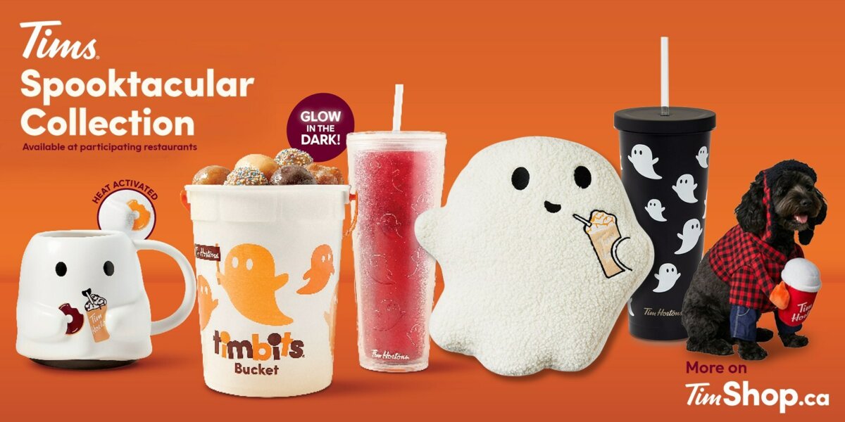 Halloween Merchandise Now Available at Tim Hortons