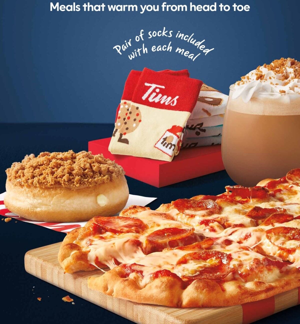 Tim Hortons Debuts Holiday Deal With Flatbread Pizza, Sides, Drinks and ...