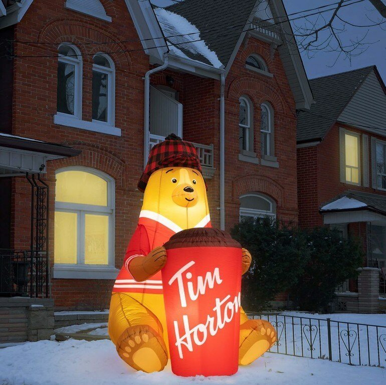 Enter to Win Tim Hortons’ Unique 8-Foot Holiday Bear For You & Your ...