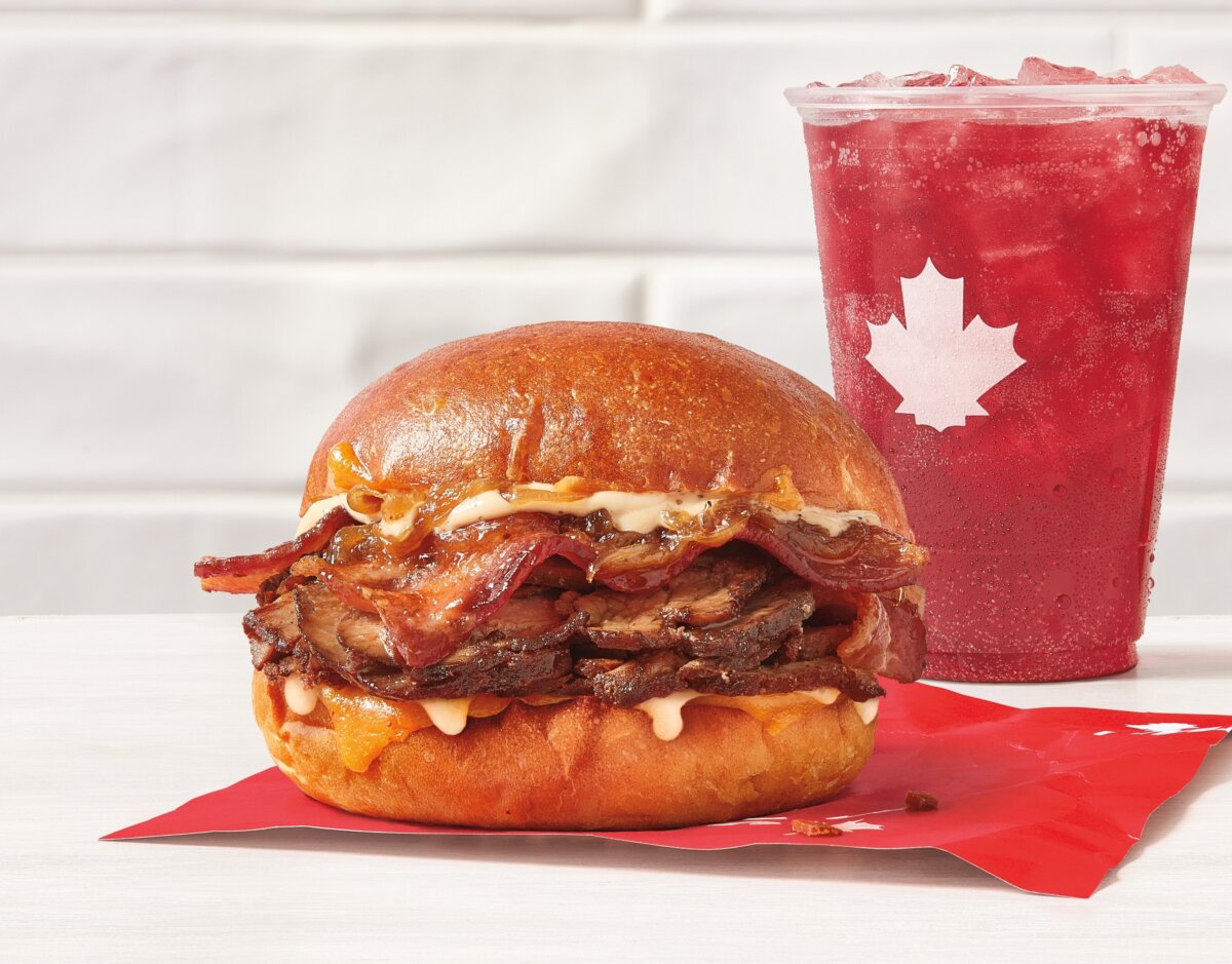 Supreme Stack: Tim Hortons Adds New Sandwich Featuring Steak and Bacon ...