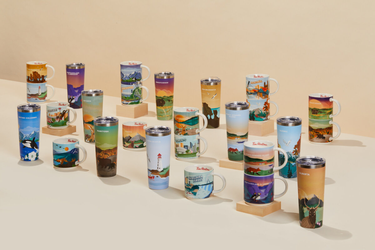 Tim Hortons Unveils Canada Day Donut and Provincial-Themed Mugs