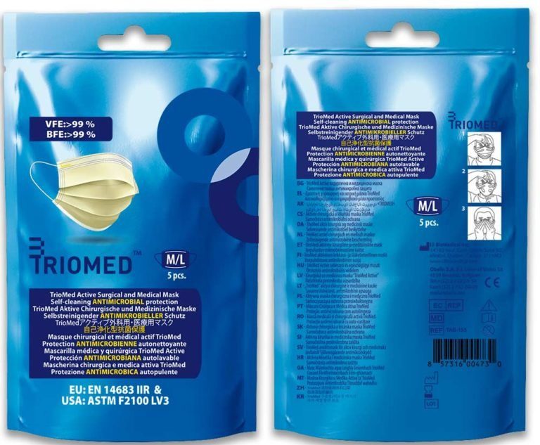 U of T Test Confirms ‘Self Cleaning’ TrioMed Mask Deactivates ...