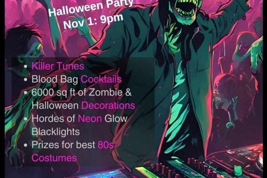 Undead 80s Halloween Party