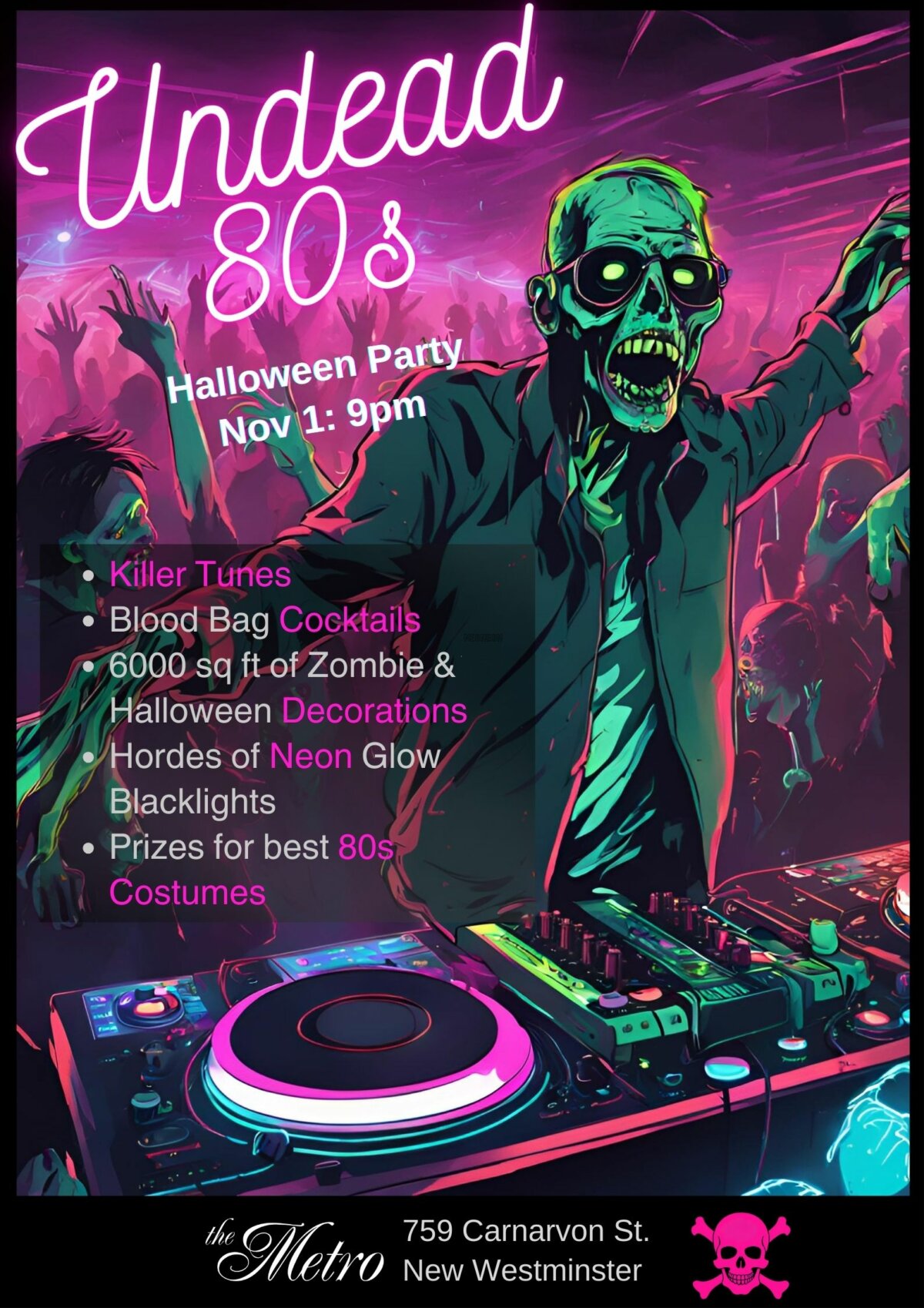 Undead 80s Halloween Party