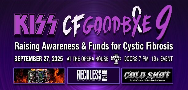 9th Annual KISS CF Goodbye Concert Fundraiser for Cystic Fibrosis