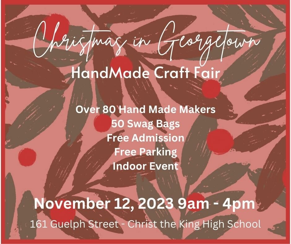 Christmas in Georgetown – HandMade Craft Fair