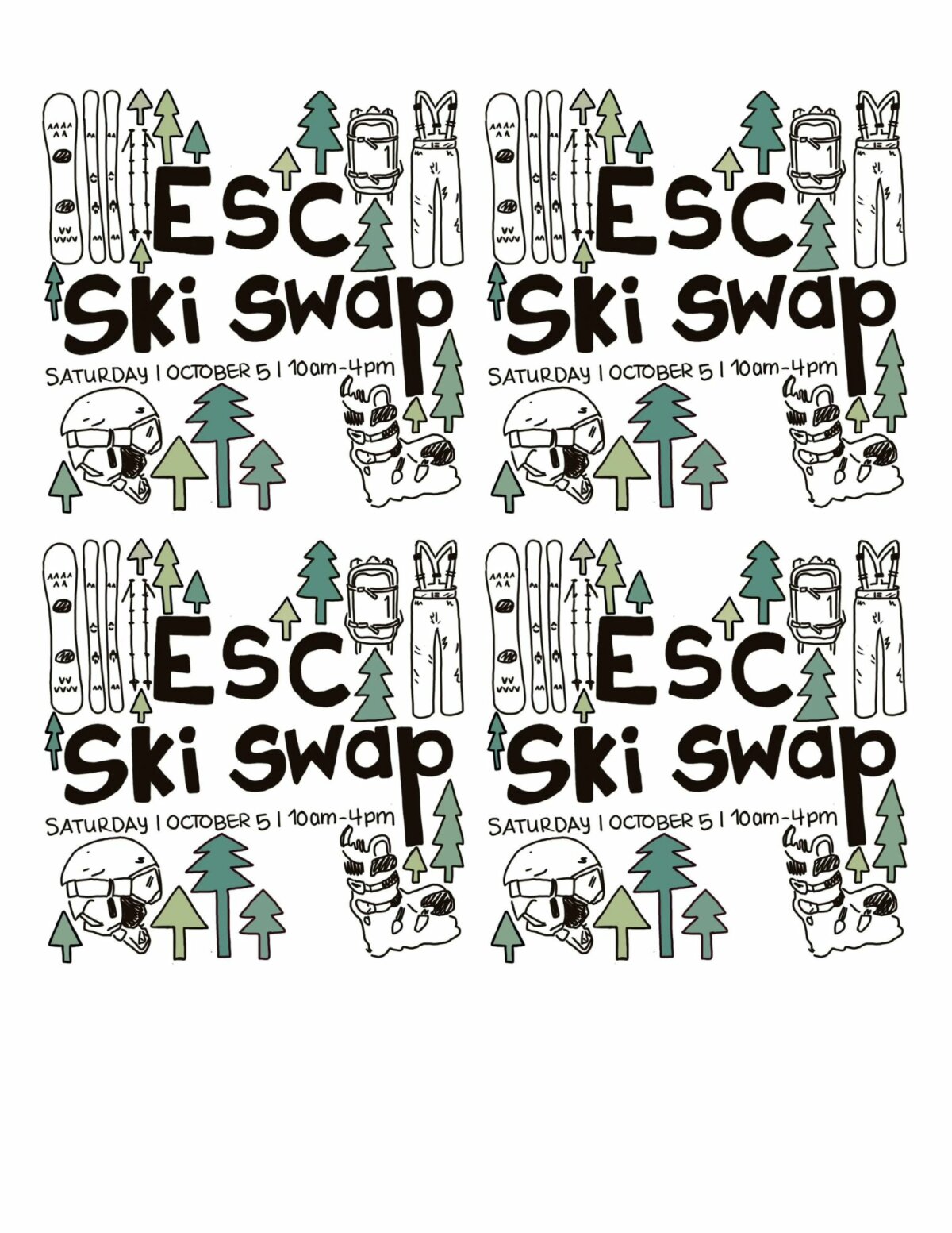 Edmonton Ski Club – Ski and Snowboard Swap