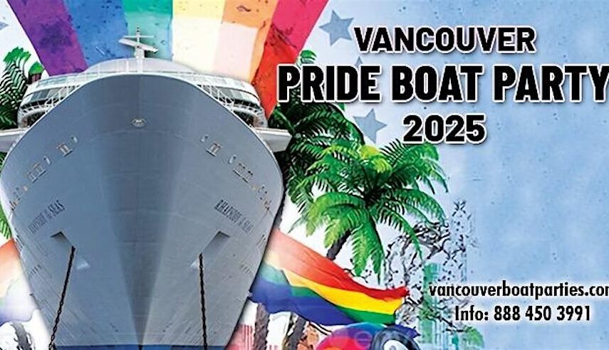 Vancouver Pride Boat Party 2025