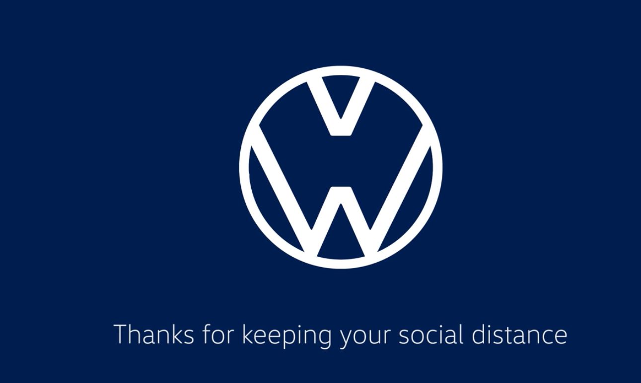 Check Out the Social Distancing Inspired Logos of Famous Brands
