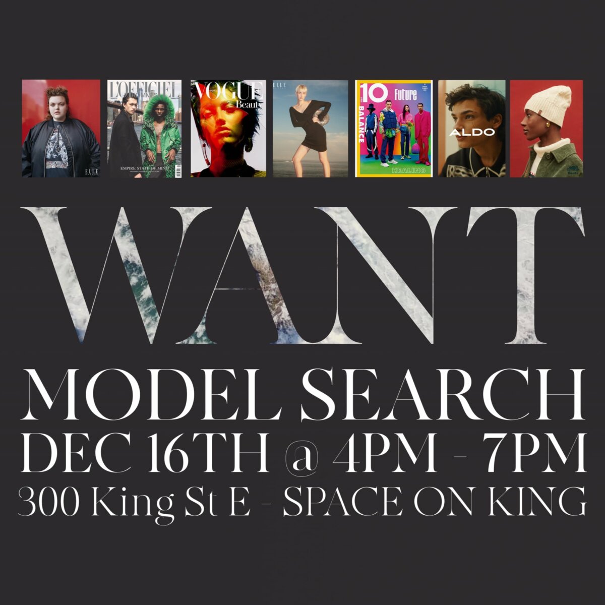 WANT MODEL SEARCH