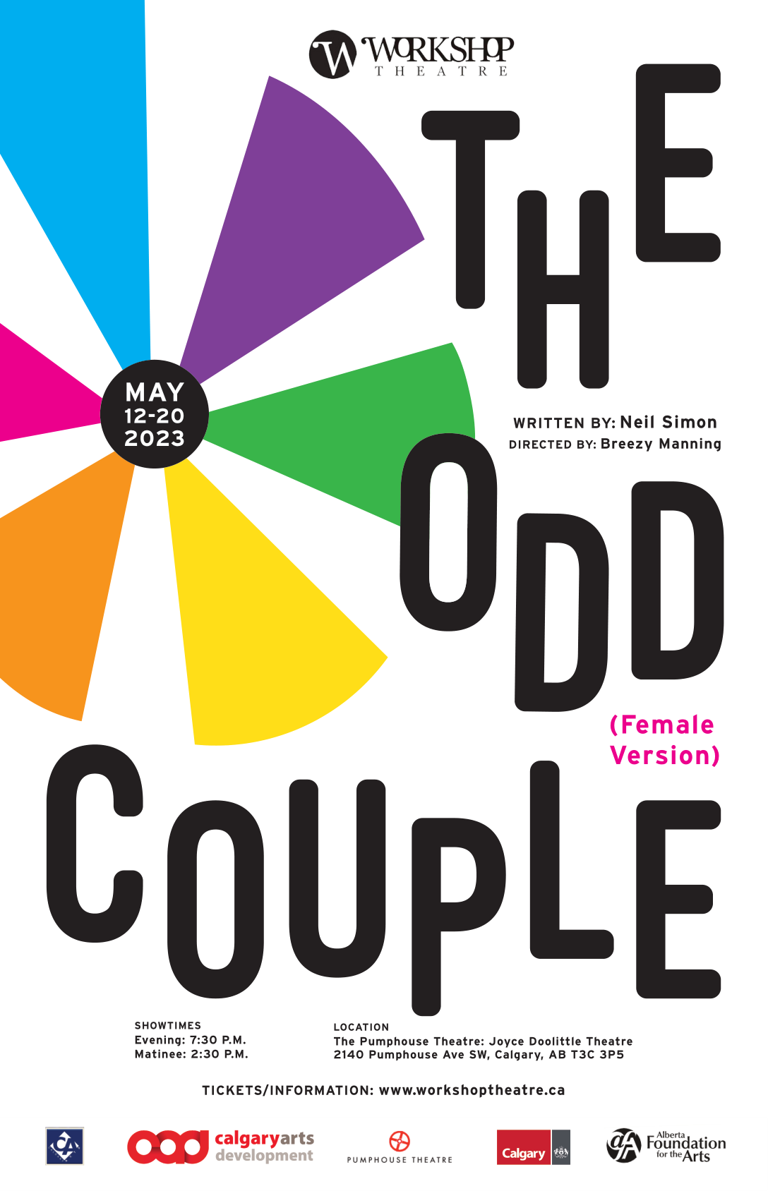 Workshop Theatre presents "The Odd Couple (Female Version)"