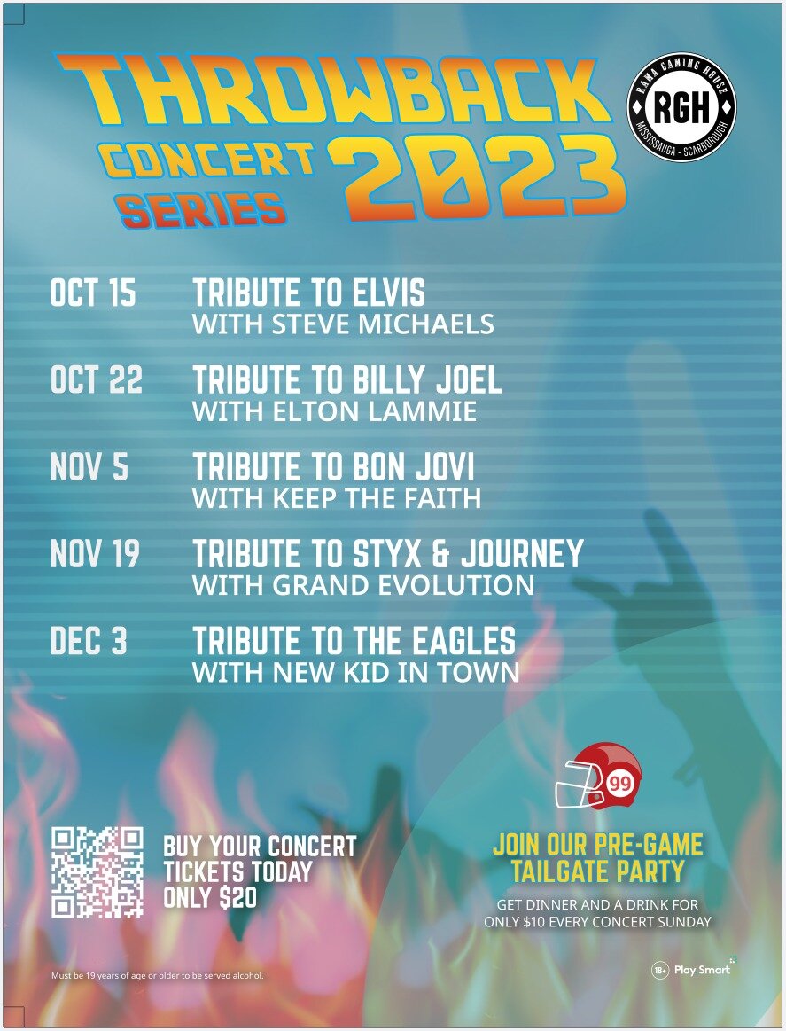 Throwback Concert Series Fall 2023