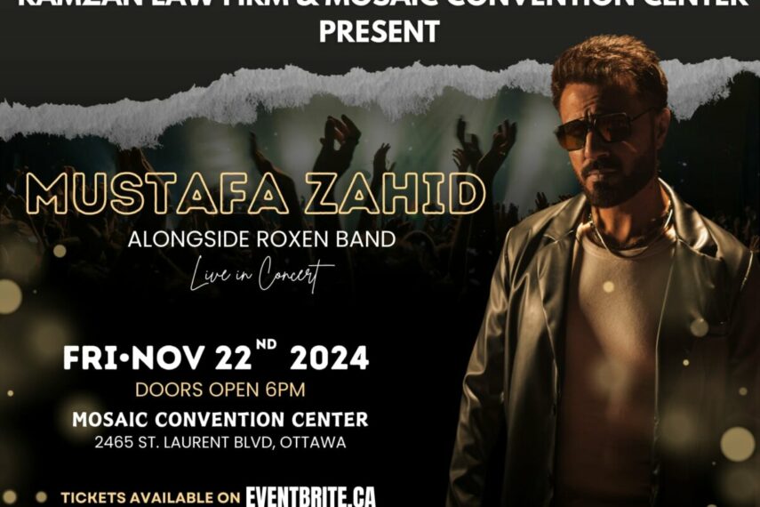 Mustafa Zahid Live in Concert alongside Roxen Band