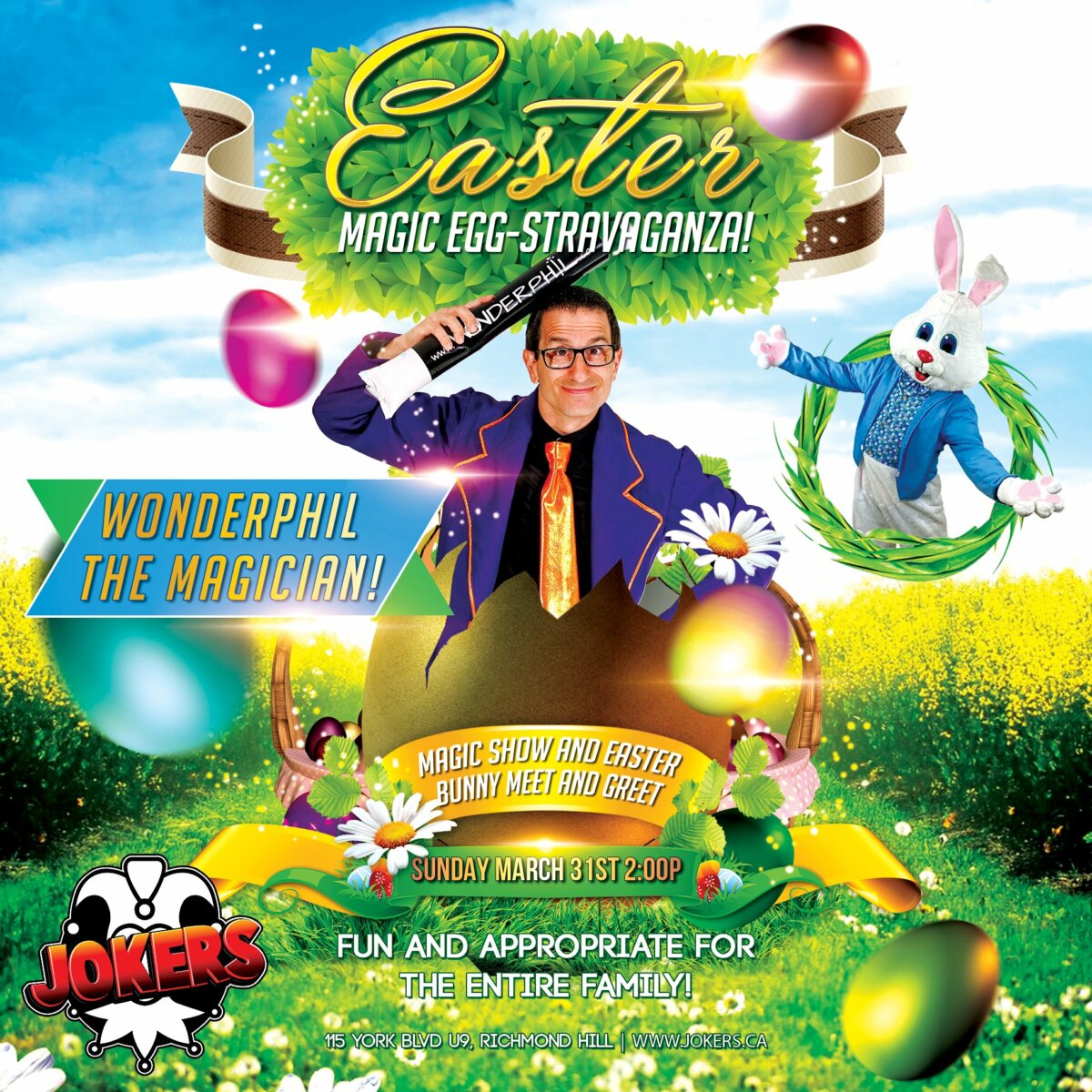 Easter Magic Egg-stravaganza: Featuring WonderPhil!