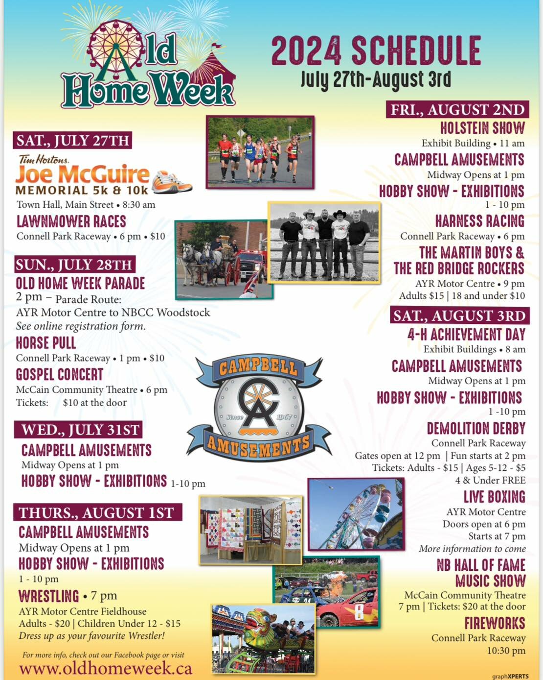 50 Things to Do This August in New Brunswick