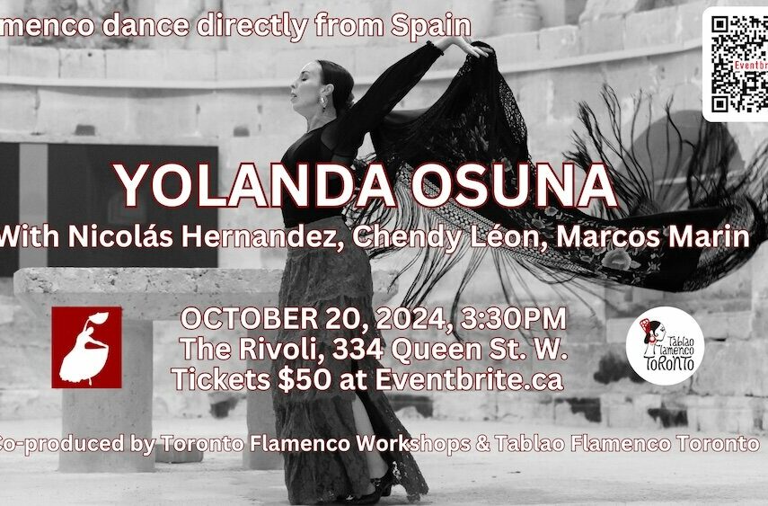 Yolanda Osuna en Toronto!