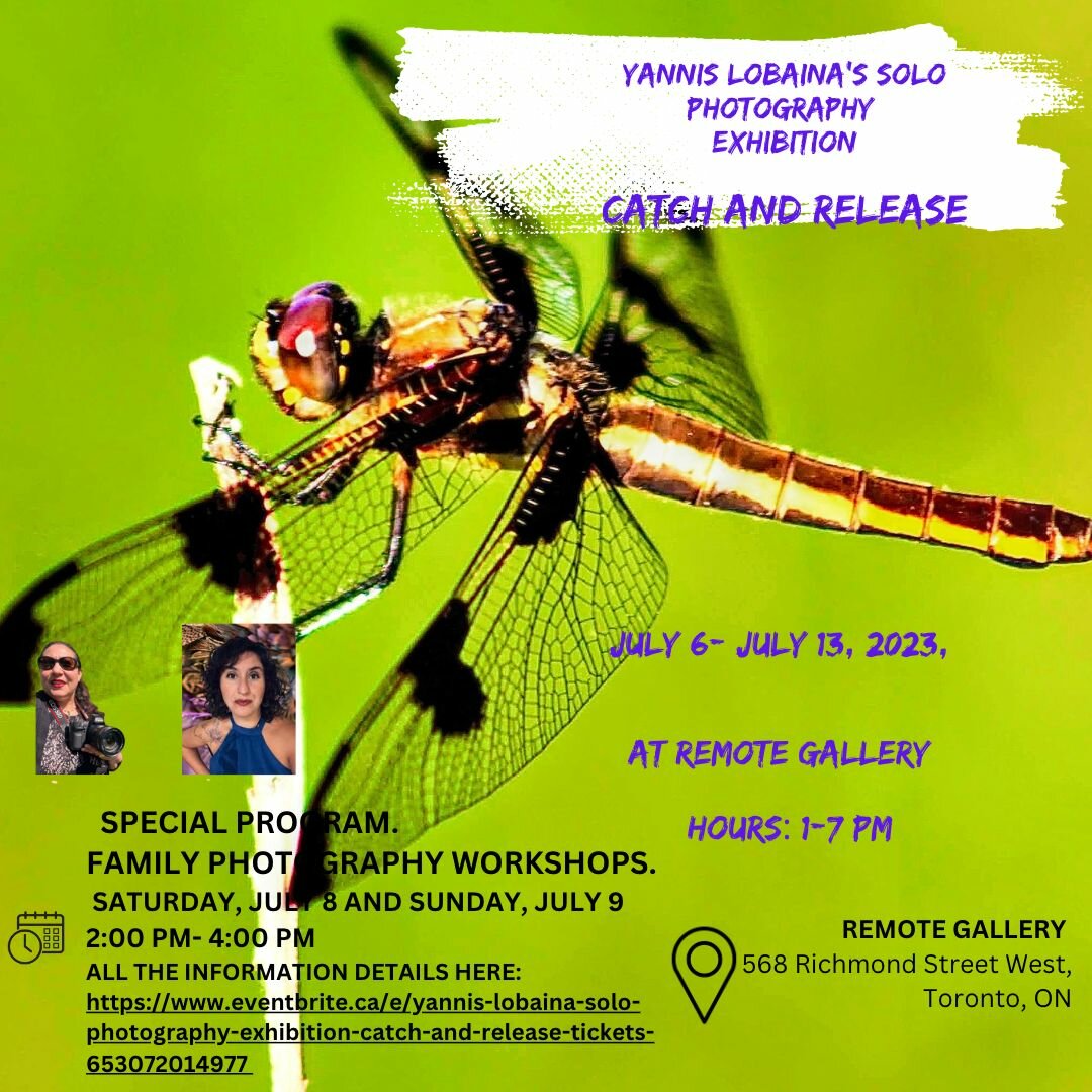 Yannis Lobaina solo photography exhibition ”Catch and Release"