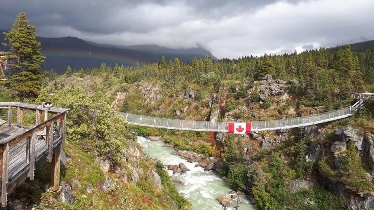 Famous Bridge In British Columbia