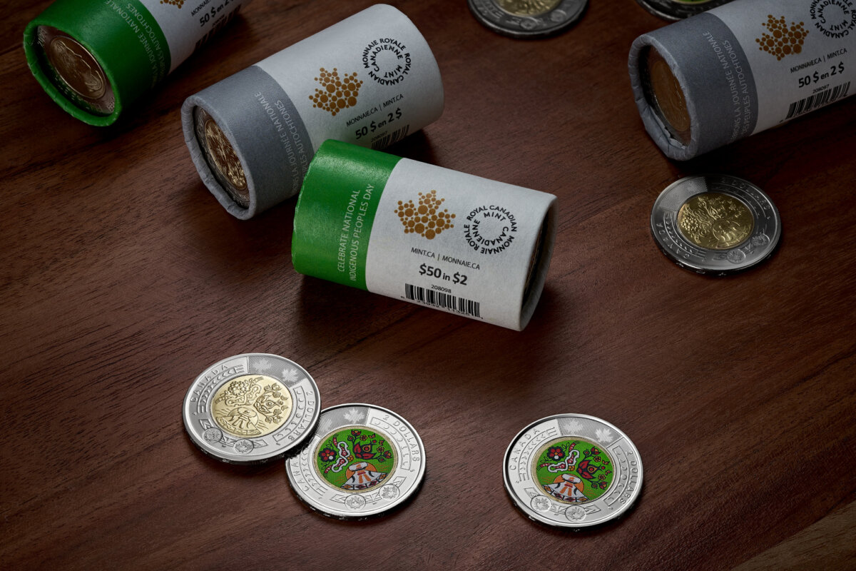 Royal Canadian Mint Issues Colourful Circulation Toonie to National ...