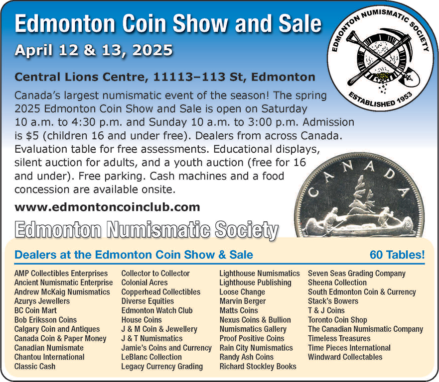 Edmonton Coin Show