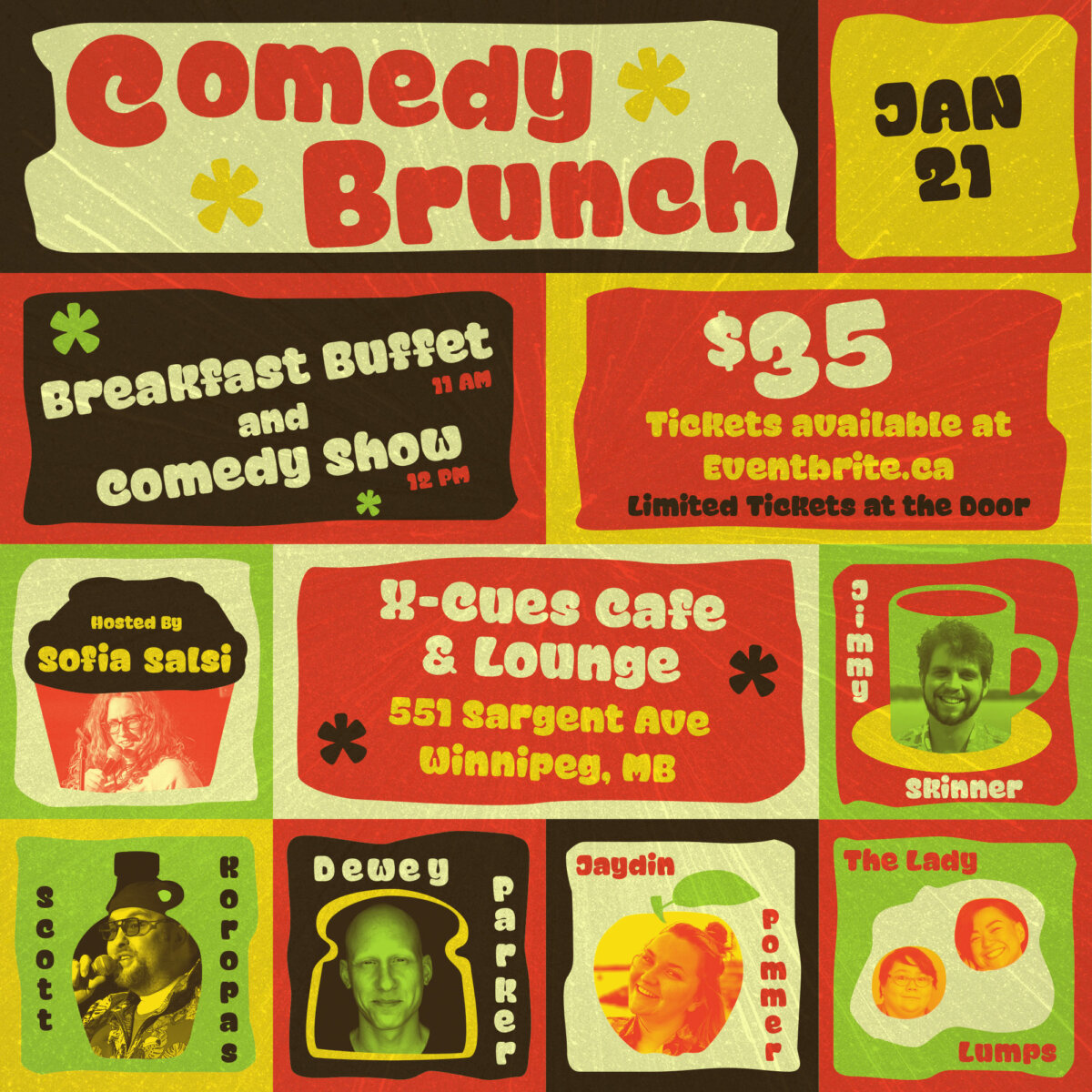 Comedy Brunch