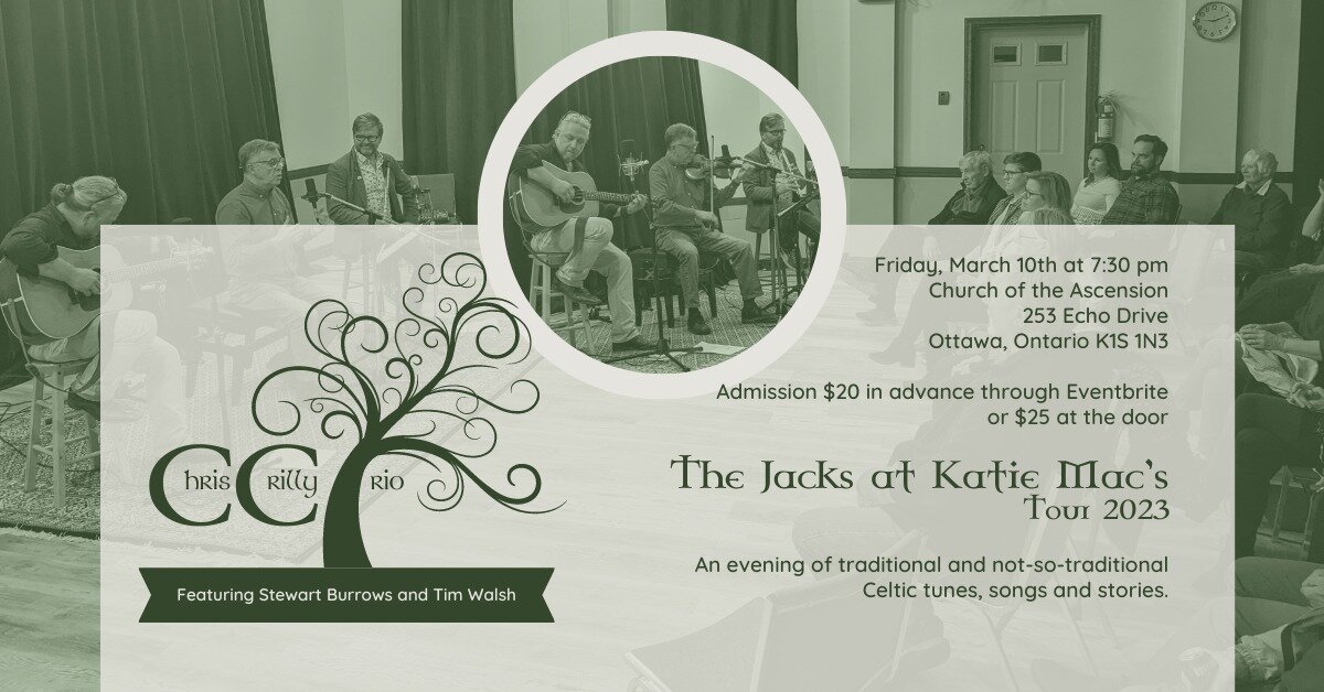 Chris Crilly Trio featuring Stewart Burrows and Tim Walsh