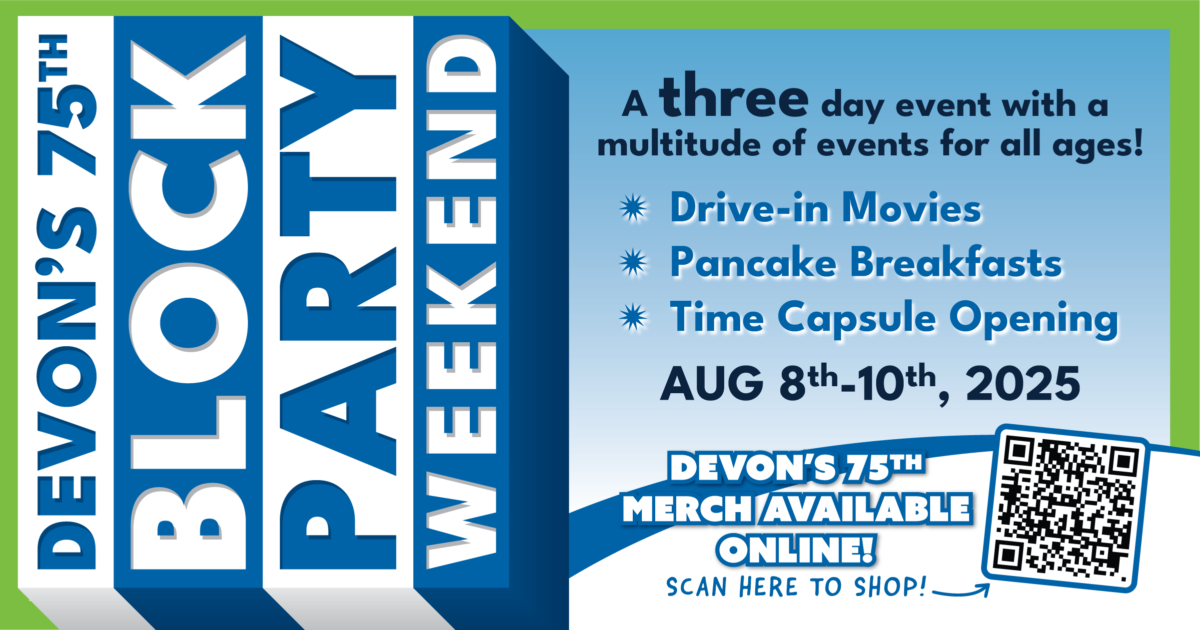 Devon’s 75th Anniversary Block Party Weekend