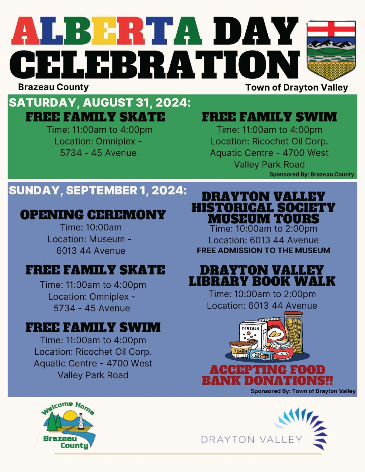 List of 2024 Alberta Day Celebrations Across the Province This Long Weekend