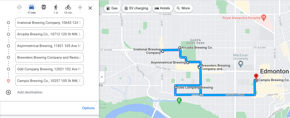 10 Brewery Tours in Edmonton