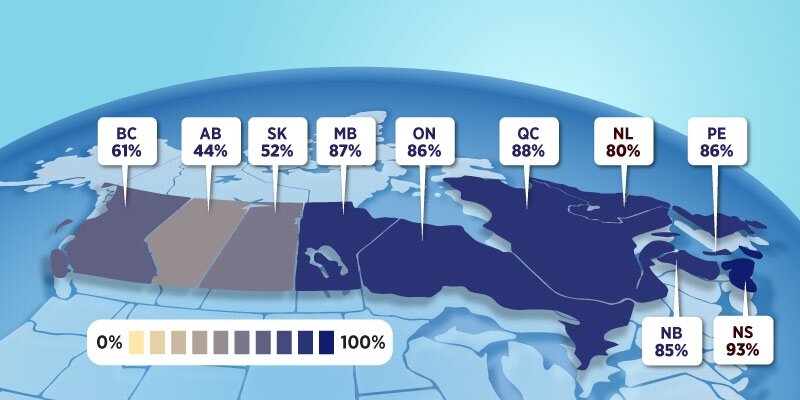 This is How Much Canadians Owe Due to Combined Federal and Provincial Debt