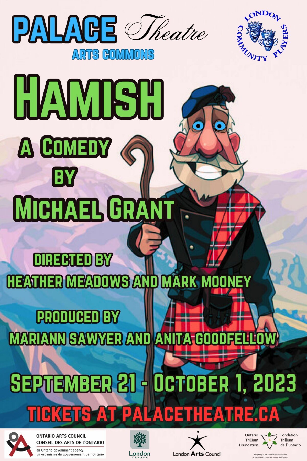 London Community Players presents Hamish by Michael Grant