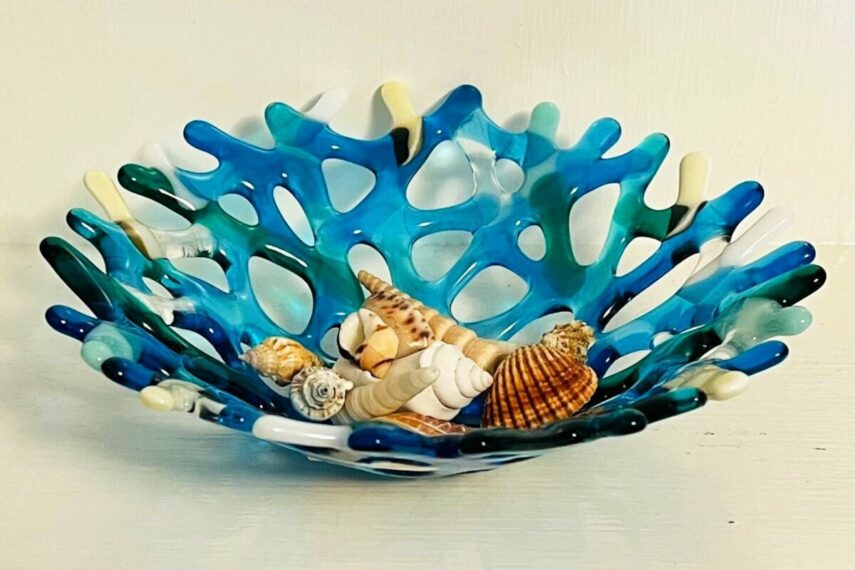 Glass Fusion Coral Bowl Workshop