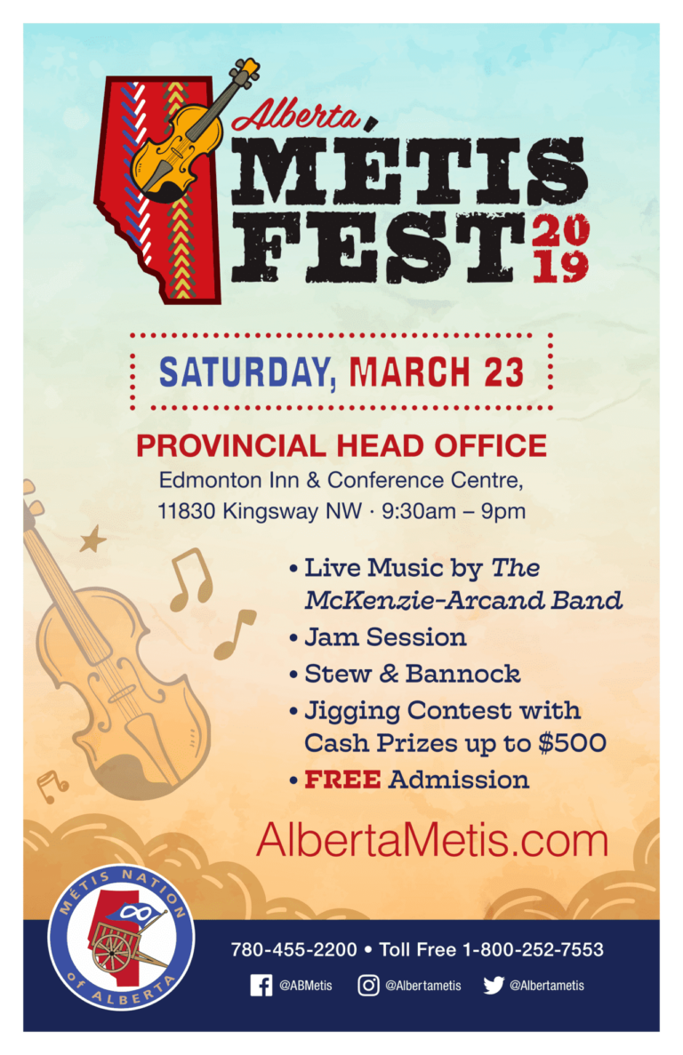 Alberta Métis Fest | Edmonton Inn & Conference Centre, 11830 Kingsway ...
