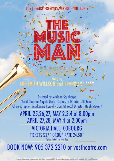 VOS THEATRE Presents Meridith Willson’s The Music Man