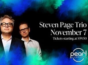 Steven Page Trio