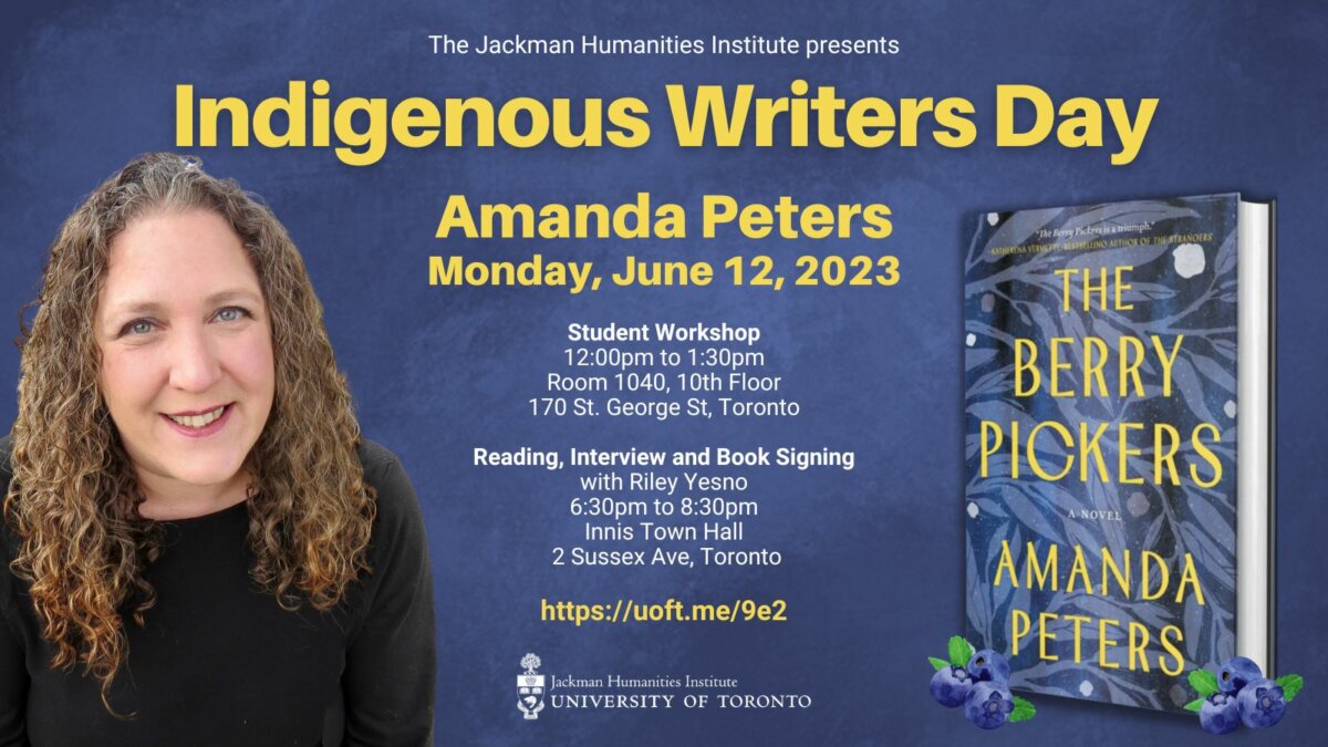 Indigenous Writers Day with Amanda Peters
