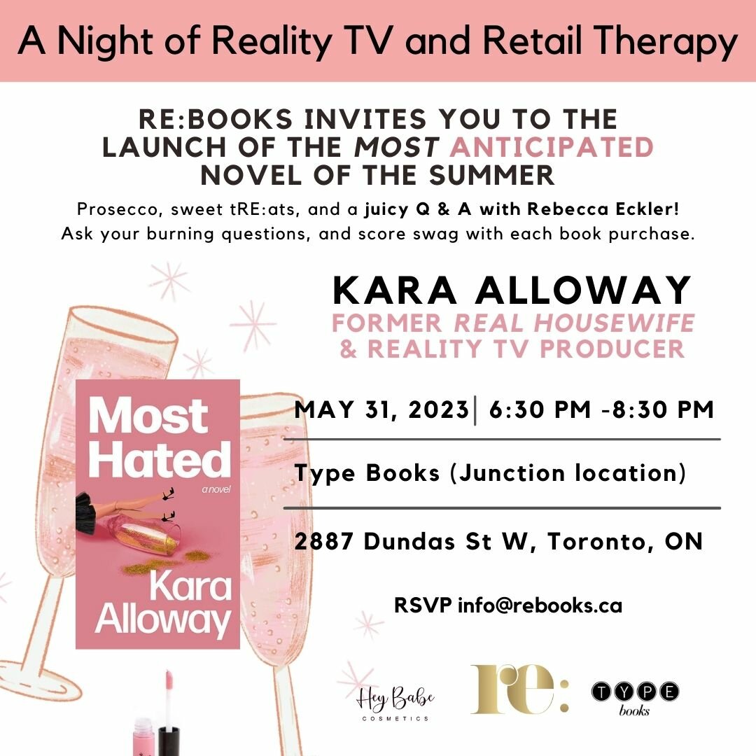 Most Hated Book Launch with Kara Alloway
