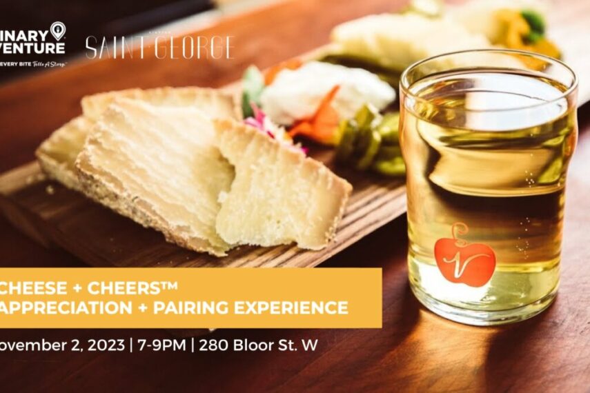 Cheese + Cheers Appreciation and Pairing Experience
