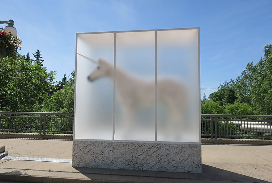 Mythe et évidence – by Canadian artist Mathieu Valade